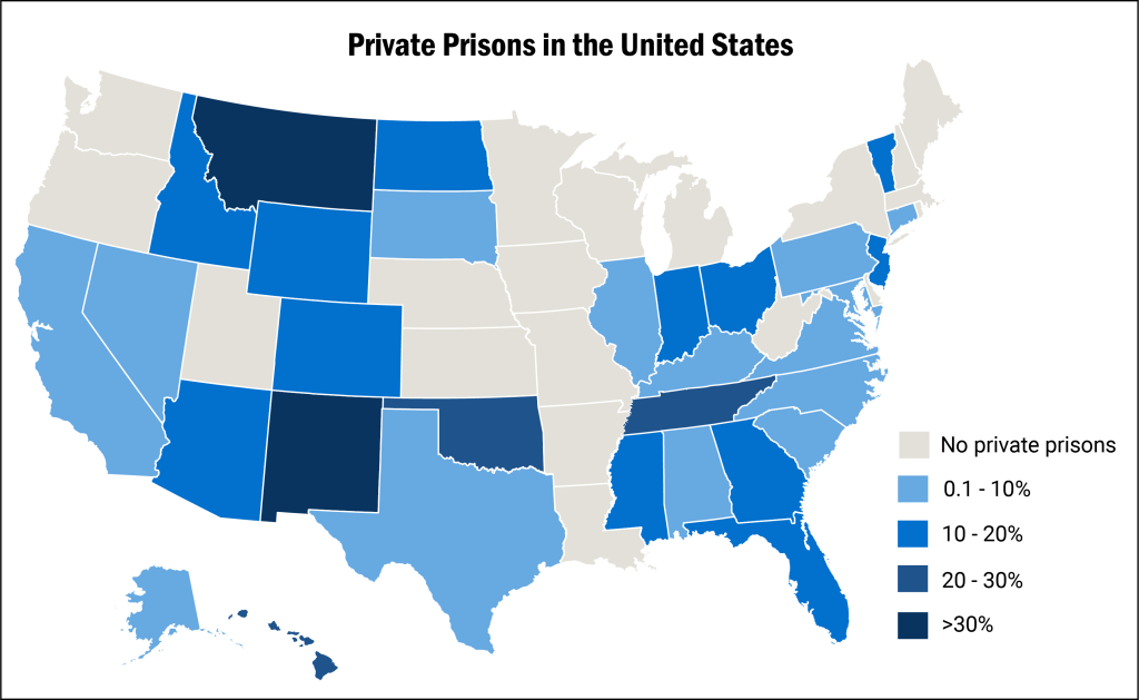 New Sentencing Project Report: Private Prisons in the United States ...